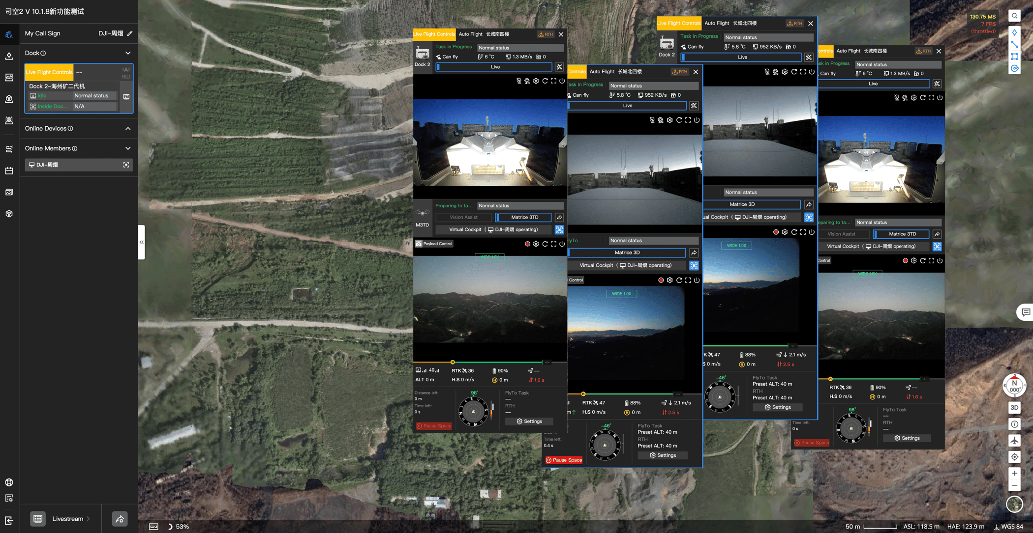 DJI FlightHub 2 Now Supports Simultaneous Livestreaming of Up to 16 Feeds